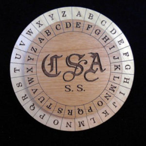 Civil War Confederate Cipher Disk – Historical Encryption | Treasures 2 ...